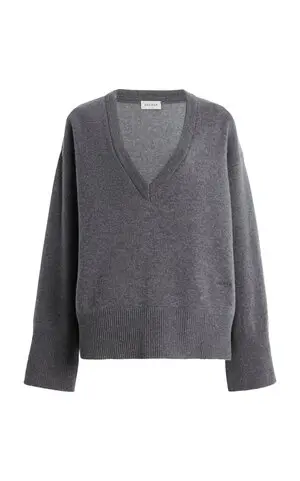 HOUSE OF DAGMAR Knit Wool Sweater - Grey
