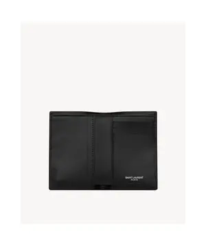 Saint Laurent Tiny Cassandre Credit Card Wallet