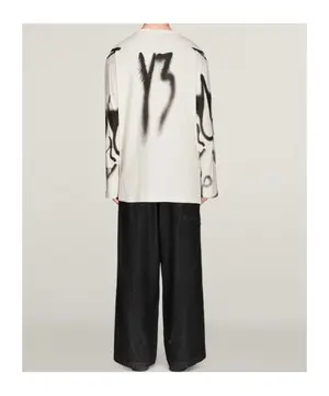 Y3 Chito Graphic Long Sleeve Tee