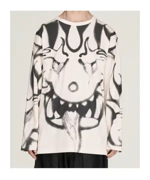 Y3 Chito Graphic Long Sleeve Tee