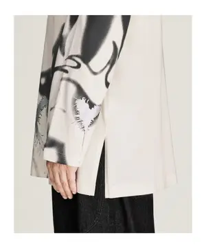 Y3 Chito Graphic Long Sleeve Tee