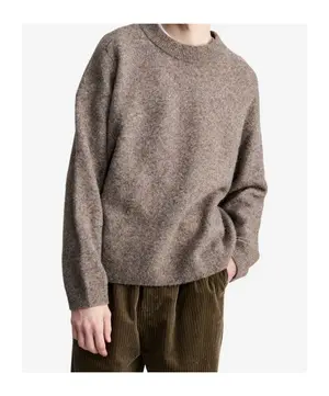 A.p.c. Dylan Sweater Loose-fit Taupe Brown Sweater