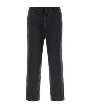 Nanamica Wide-leg Jeans - Black