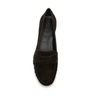 AeydĒ Aldous Suede Penny-slot Loafers