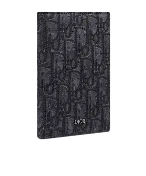 Dior Passport Cover - Black