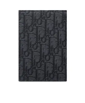 Dior Passport Cover - Black