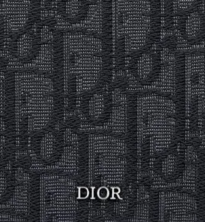 Dior Passport Cover - Black