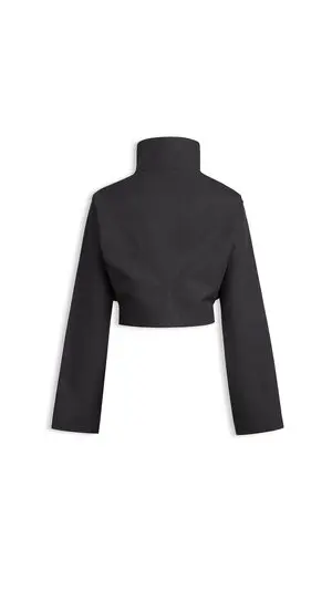 Alaïa High-neck Cropped Jacket