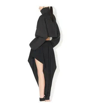 Alaïa High-neck Cropped Jacket