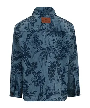 Etro Paisley-print Corduroy Shirt