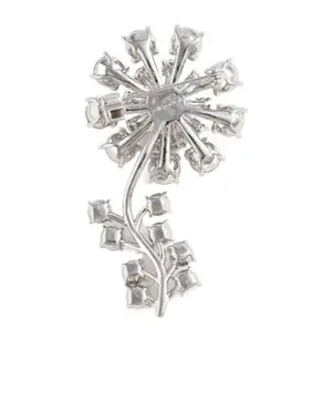 SELF-PORTRAIT Crystal Flower Brooch