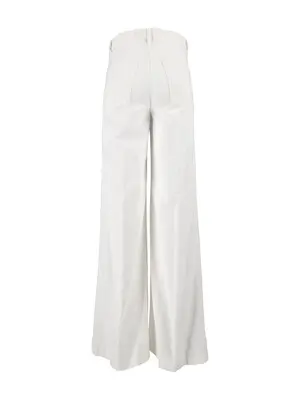 Aspesi Wide-leg High-waisted Trousers