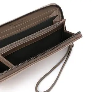 Brunello Cucinelli Debossed-logo Suede Wallet