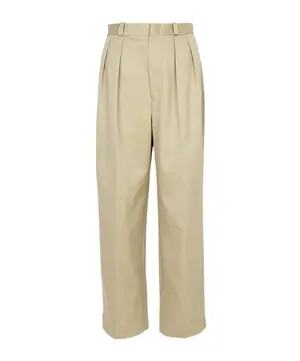 Nanamica Wide-leg Twill Casual Pants
