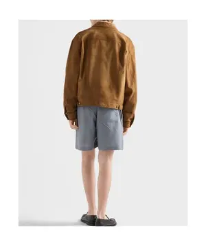 Prada Suede Jacket - Tobacco