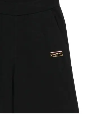 Balmain Logo-plaque Trousers