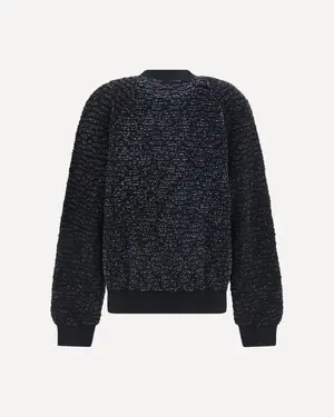 Balmain Sequin-trim Zip Jacket