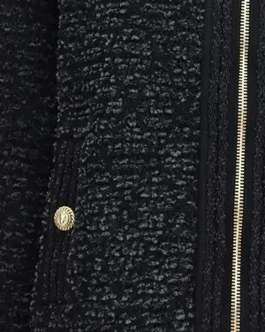 Balmain Sequin-trim Zip Jacket