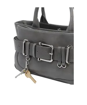 OSOI Brocle Mini Belted Tote Bag - Aged Grey