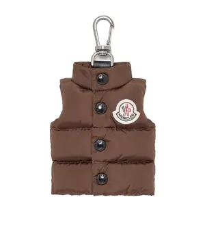Moncler Down Vest Shape Key Ring