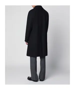 LARDINI Long-sleeved Classic Collar Coat