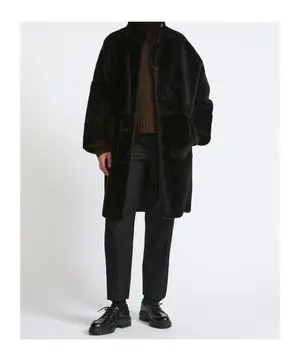 YVES SALOMON Oversized Shearling Coat