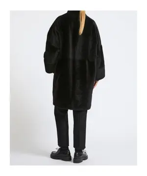 YVES SALOMON Oversized Shearling Coat