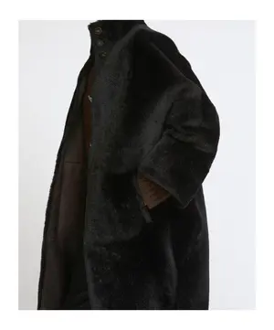 YVES SALOMON Oversized Shearling Coat