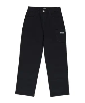 Balmain Logo Plaque Cargo Jeans