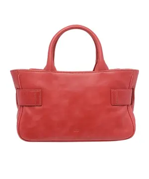 OSOI Brocle Belted Tote Bag - Aged Red