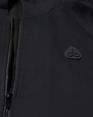 Moose Knuckles Yul Zip-up Hoodie - Black