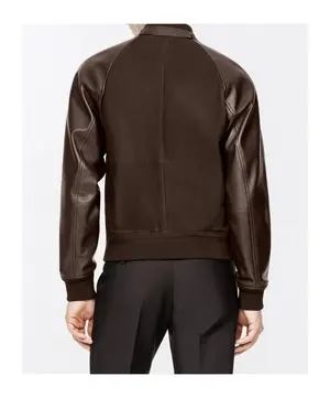 TOM FORD Long-sleeve Leather Jacket