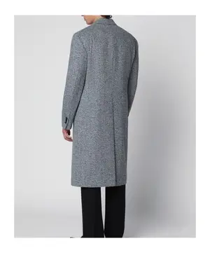 LARDINI Double Breasted Long Coat