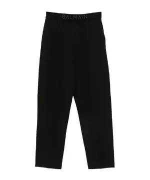 Balmain Logo-embroidered Trousers