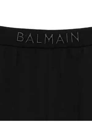 Balmain Logo-embroidered Trousers