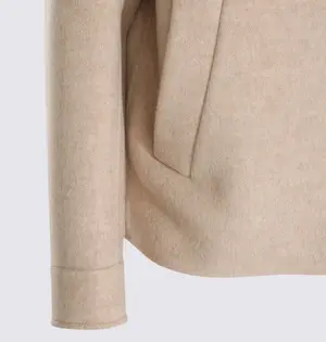LARDINI Long Sleeve Jacket With Stand Collar And Zip Up Closure