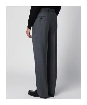 LARDINI Pleated Straight-leg Pants