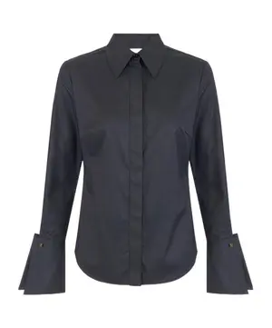 Elisabetta Franchi Striped Oversized-cuff Shirt