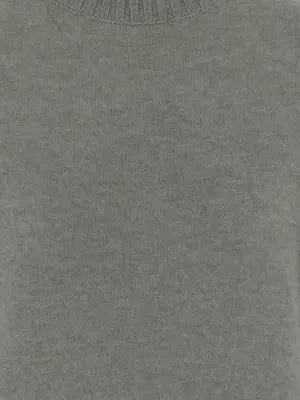 ALLUDE Ribbed Turtleneck Knitted Sweater