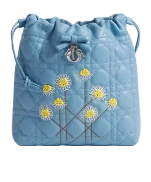 Dior Dioriviera Adiorable Mini Bucket Bag - Blue