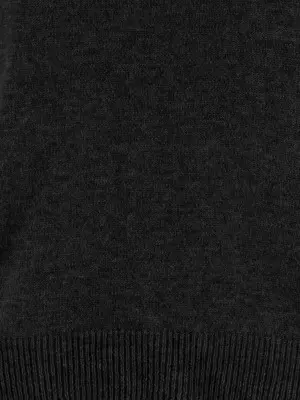 ALLUDE Cashmere Crew Neck Sweater - Black