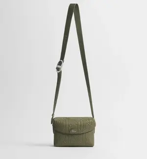 Dior Mini Jett Zipped Messenger Bag
