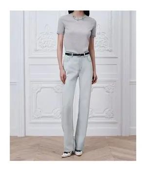 Dior Short-sleeved Embroidered Sweater