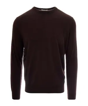 BALLANTYNE Crew-neck Sweater - Brown
