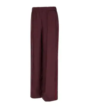 F.R.S FOR RESTLESS SLEEPERS Wide-leg Silk Pants