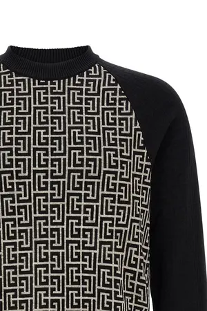Balmain Pb Monogram Mesh
