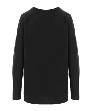 ALLUDE V-neck Cashmere Knitted Sweater