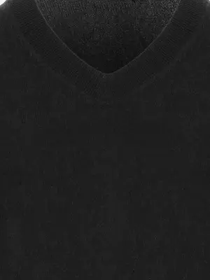 ALLUDE V-neck Cashmere Knitted Sweater