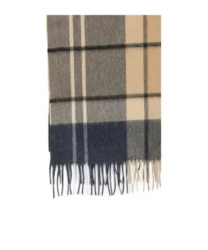 Barbour Carrbridge Tartan Check-fringed Scarf
