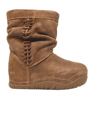 UGG Round-toe Ankle Boots - Maroon